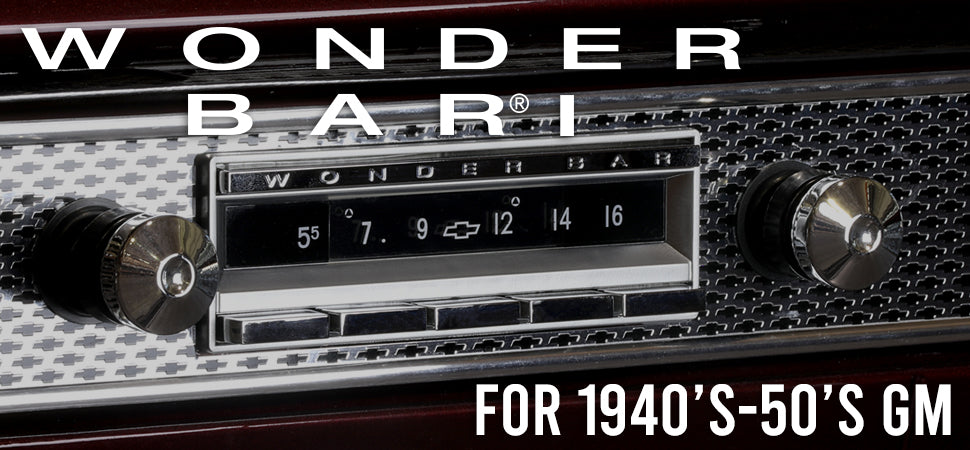 RetroSound® Wonder Bar® Radio – Retro Manufacturing