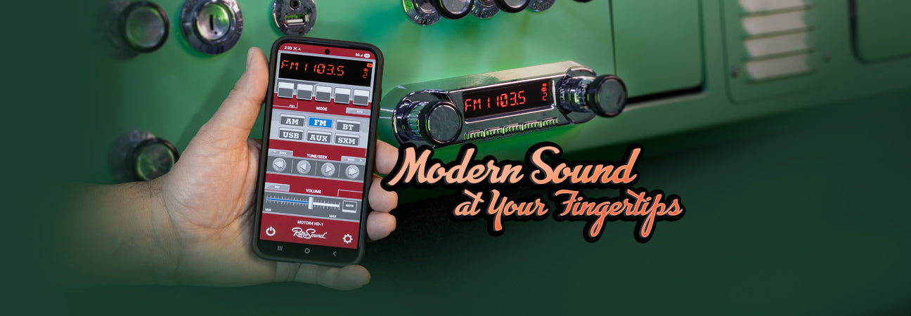 RetroSound. Modern Sound for Your Classic. – Retro Manufacturing