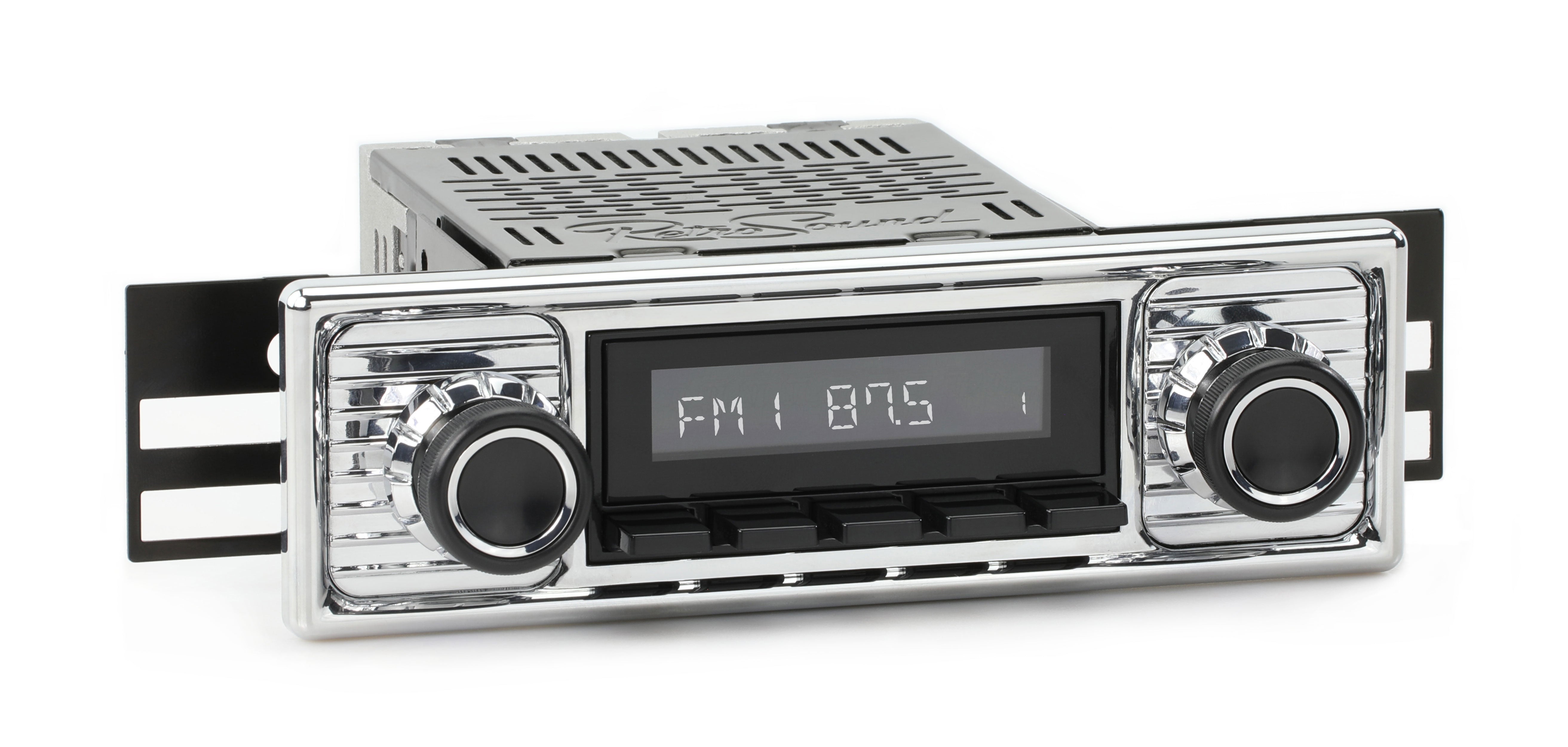 1963-69 Mercedes-Benz 230 Series RetroRadio with Chrome Faceplate ...