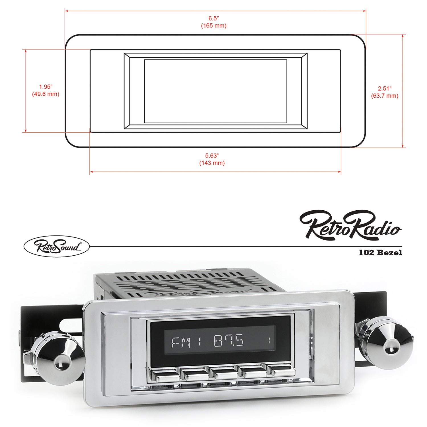 Mounting Bezels – Retro Manufacturing