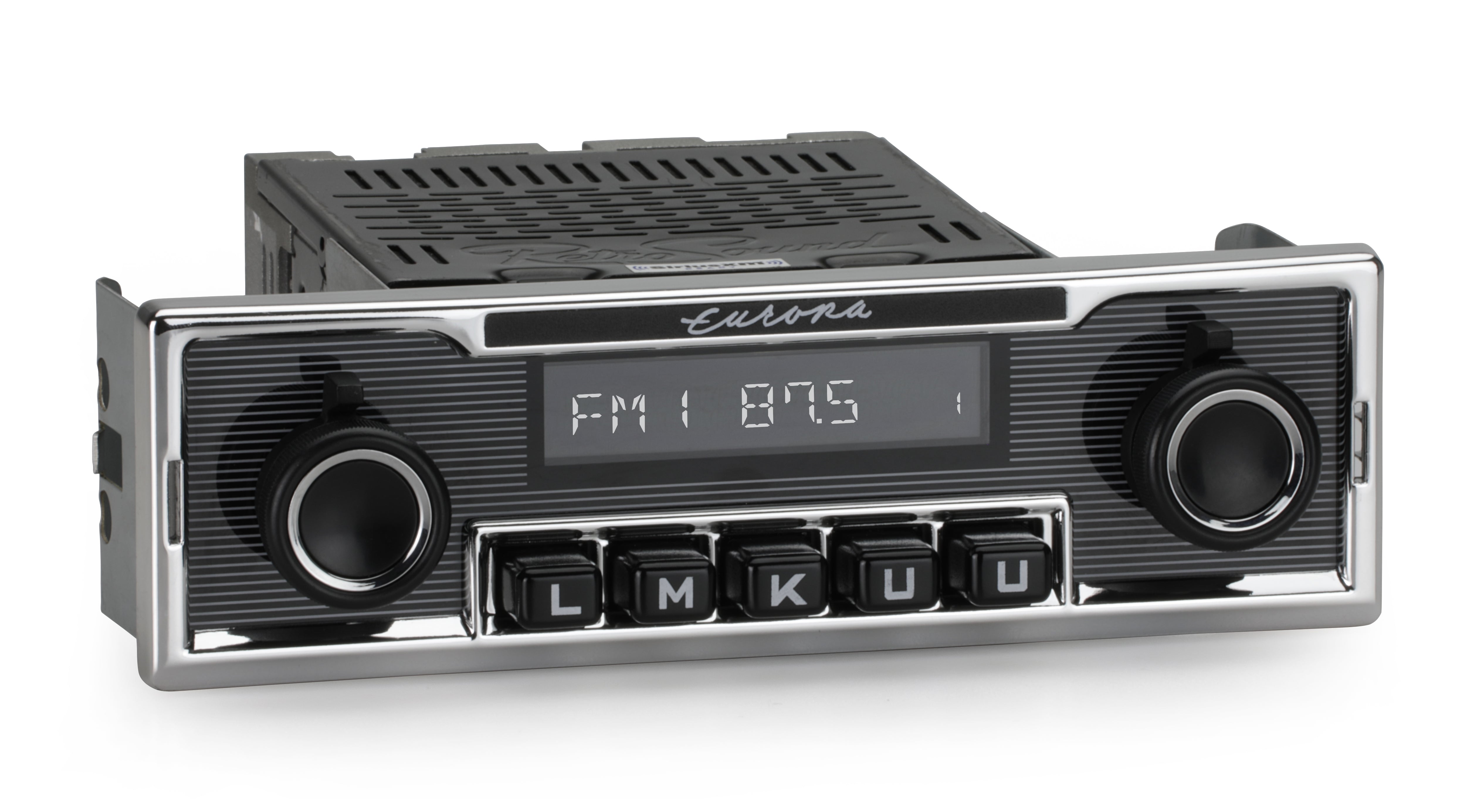 1970-1976 Porsche 914 RetroSound® Europa Radio – Retro Manufacturing